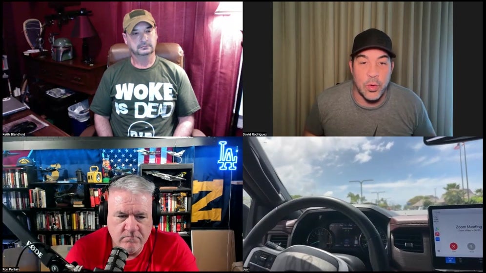 Keith Blandford Juan O Savin Ron Partain- "MAGA Infiltrated At ...